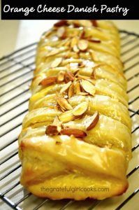 Orange Cheese Danish Pastry / The Grateful Girl Cooks!