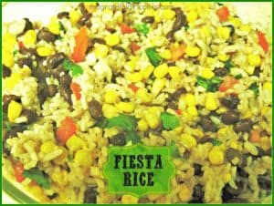 Fiesta Rice (with black beans and corn) / The Grateful Girl Cooks!