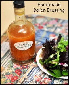 Homemade Italian Dressing (in 5 minutes!) / The Grateful Girl Cooks!