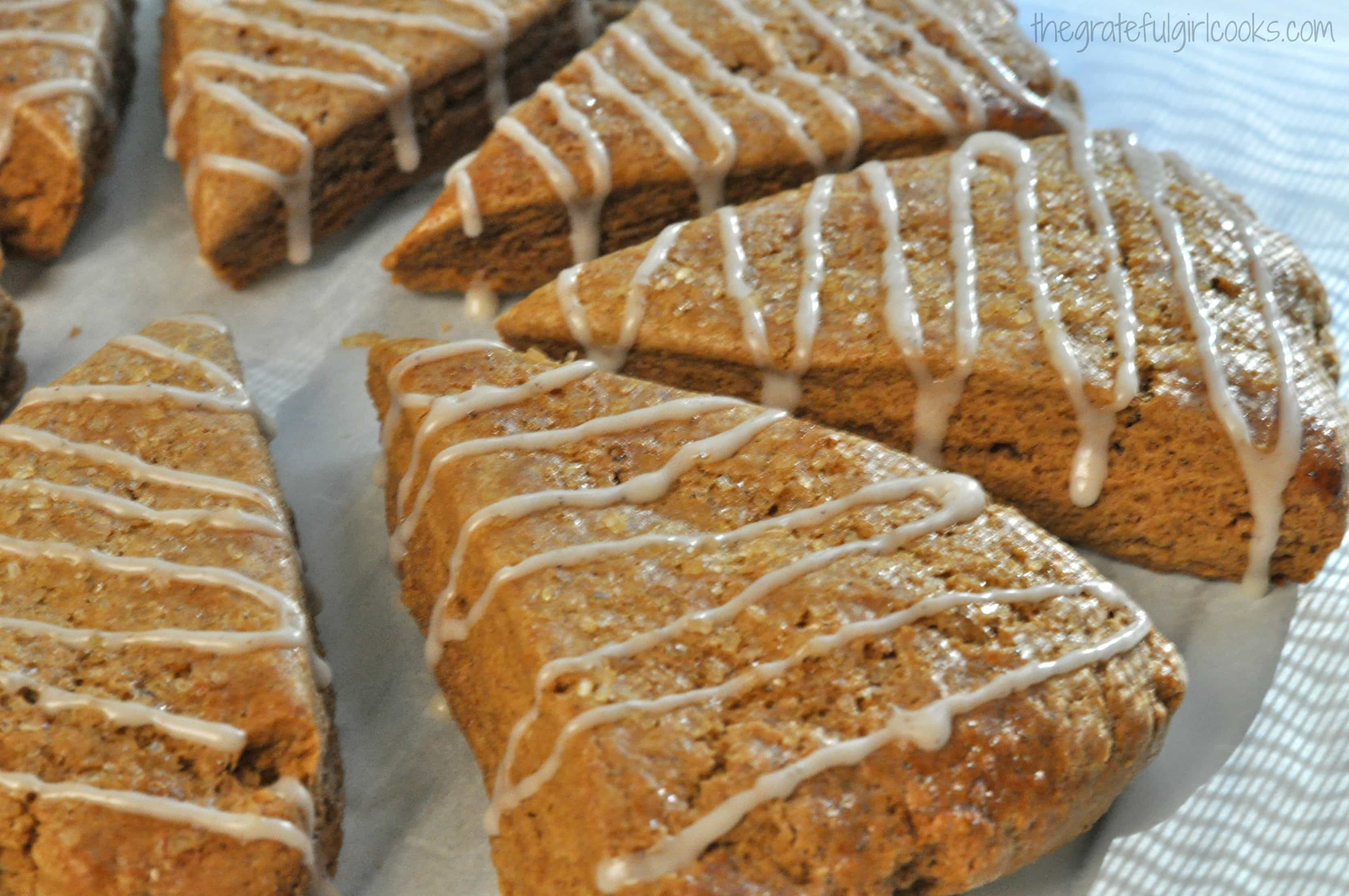 Gingerbread Scones | The Grateful Girl Cooks!