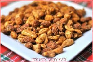 Tex-Mex Party Nuts (easy appetizer) / The Grateful Girl Cooks!