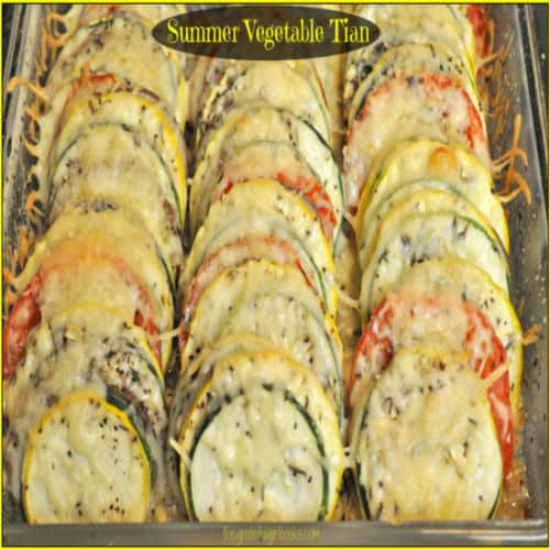 Summer Vegetable Tian / The Grateful Girl Cooks!