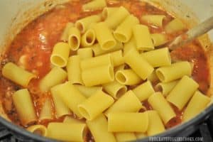 Rigatoni Sausage Mushroom Ragu / The Grateful Girl Cooks!