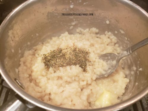 Italian Parmesan Pearl Couscous / The Grateful Girl Cooks!