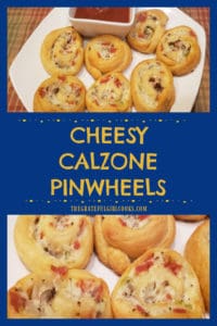 Cheesy Calzone Pinwheels / The Grateful Girl Cooks!