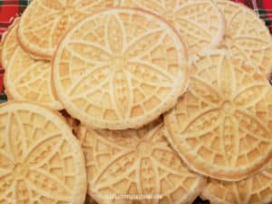 Classic Pizzelle Cookies / The Grateful Girl Cooks!