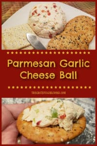 Parmesan Garlic Cheese Ball / The Grateful Girl Cooks!