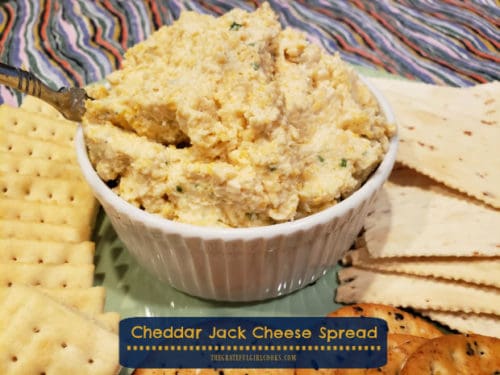Cheddar Jack Cheese Spread - The Grateful Girl Cooks!