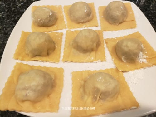 Homemade Beef Ravioli - The Grateful Girl Cooks!