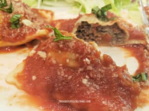 Homemade Beef Ravioli - The Grateful Girl Cooks!