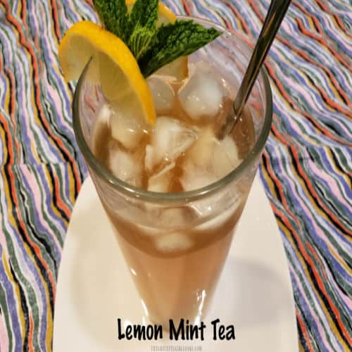 Lemon Mint Tea - The Grateful Girl Cooks!