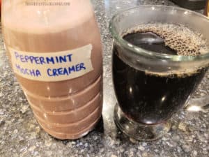 Peppermint Mocha Coffee Creamer - The Grateful Girl Cooks!