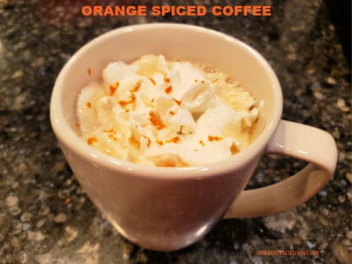 Orange Spiced Coffee - The Grateful Girl Cooks!