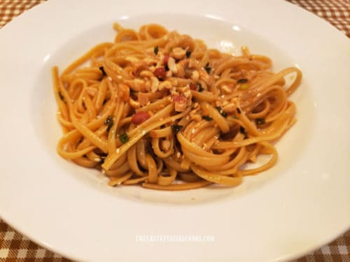 Asian Sesame Scallion Noodles - The Grateful Girl Cooks!