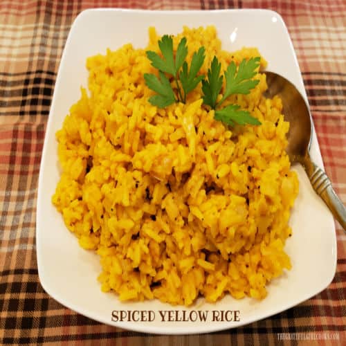 Spiced Yellow Rice - The Grateful Girl Cooks!