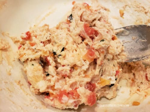 Tomato Basil Drop Biscuits - The Grateful Girl Cooks!