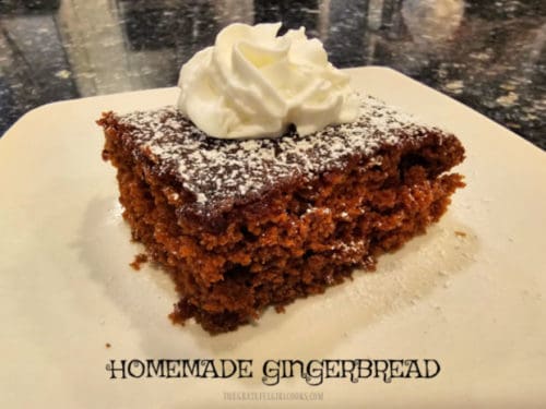 Homemade Gingerbread - The Grateful Girl Cooks!