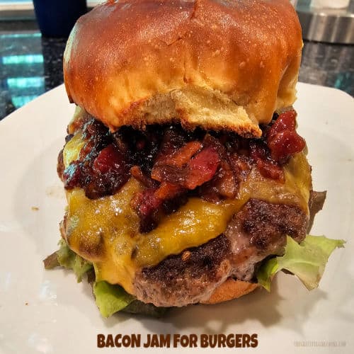 Bacon Jam For Burgers - The Grateful Girl Cooks!