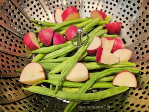 Green Beans and Red Potatoes For 2 - The Grateful Girl Cooks!