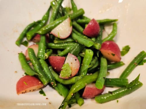 Green Beans and Red Potatoes For 2 - The Grateful Girl Cooks!