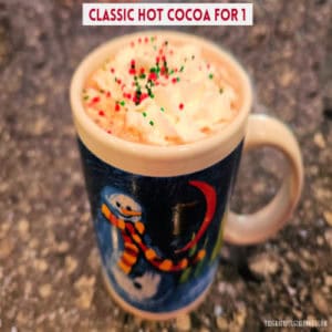 Classic Hot Cocoa For 1 - The Grateful Girl Cooks!